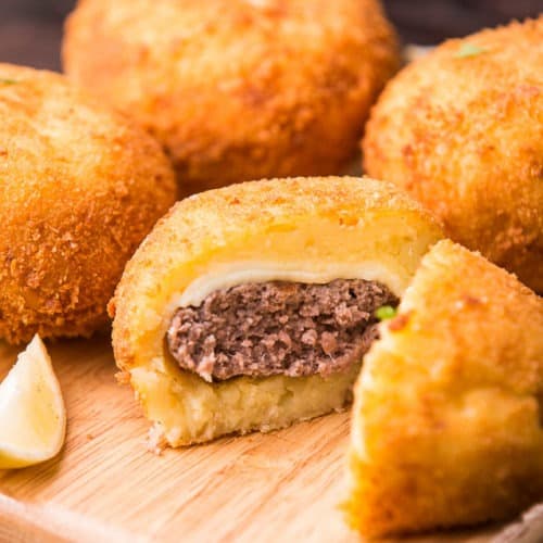 Easy Indonesian Beef Potato Croquettes - Much Butter