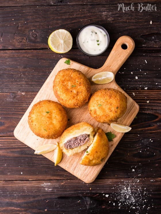 Easy Indonesian Beef Potato Croquettes - Much Butter