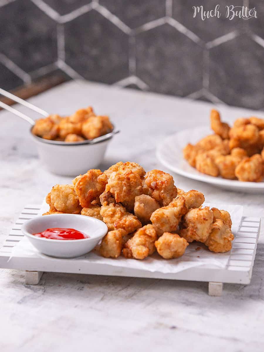 Crispy Popcorn Chicken | Bite-Sized Snack - Much Butter