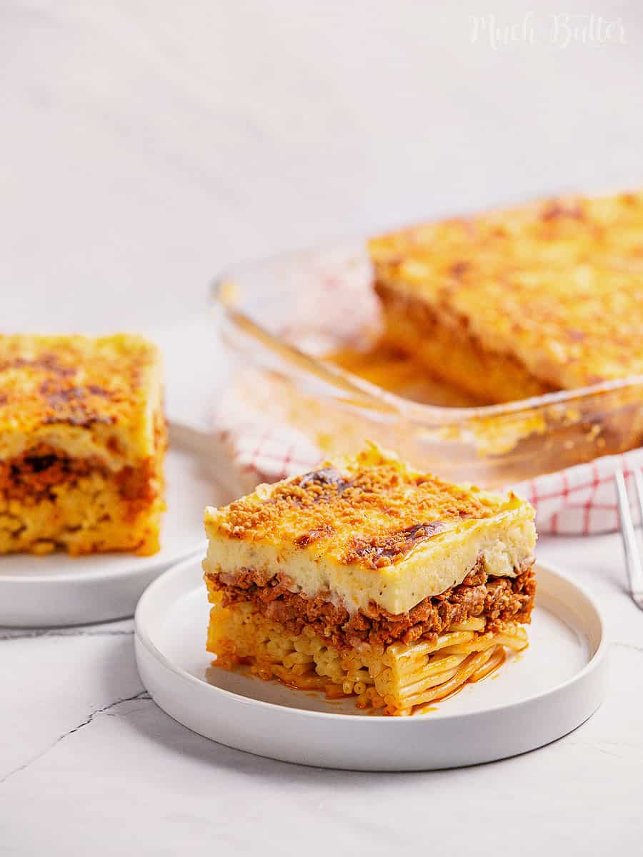 Pastitsio (Greek Lasagna) - Much Butter