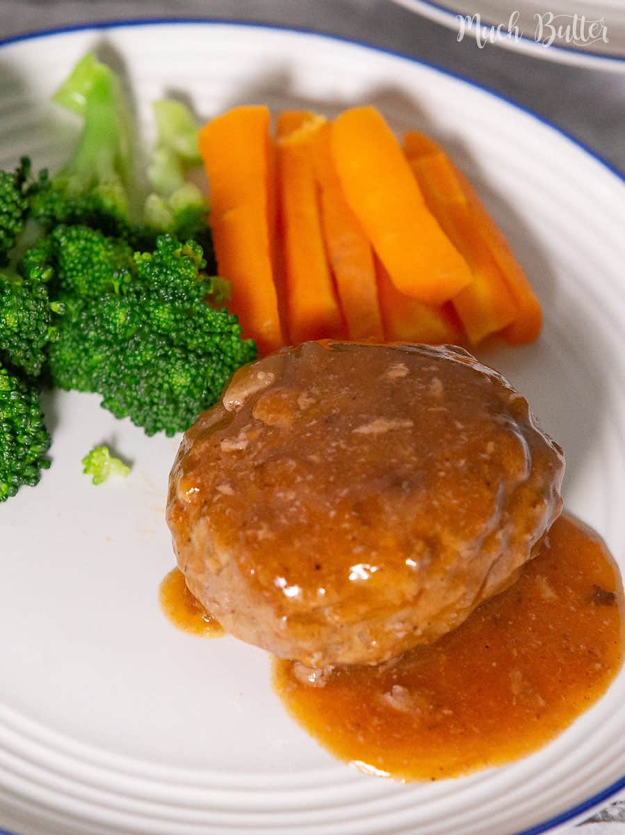 Japanese Hamburger Steak - Much Butter