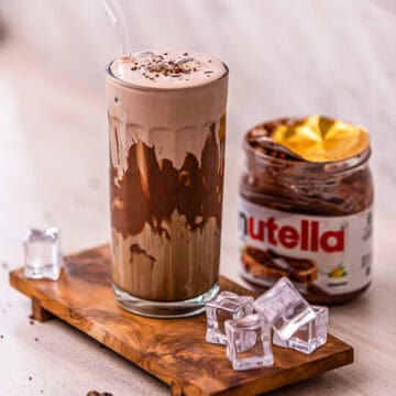 Nutella Coffee Latte Recipe - Much Butter