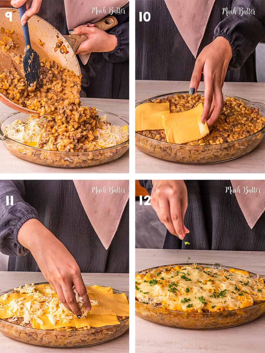 Cheeseburger Casserole - Much Butter