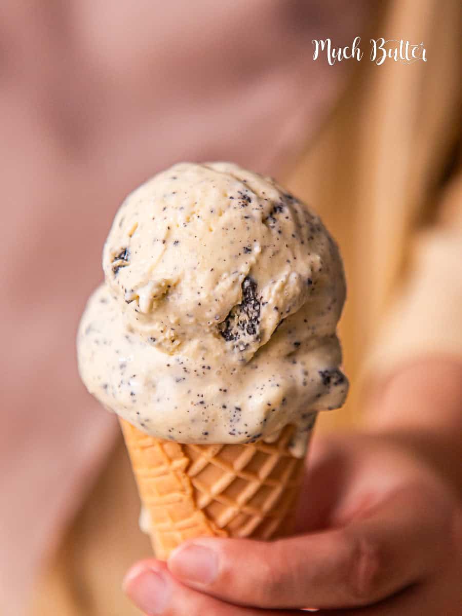 Cookies n Cream Ice Cream Recipe Easiest Recipe - Much Butter