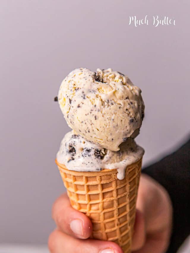 Cookies n Cream Ice Cream Recipe Easiest Recipe - Much Butter