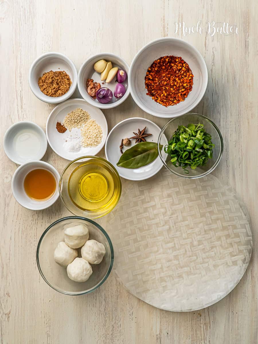 Rice Paper Noodle with Chili Oil - Much Butter