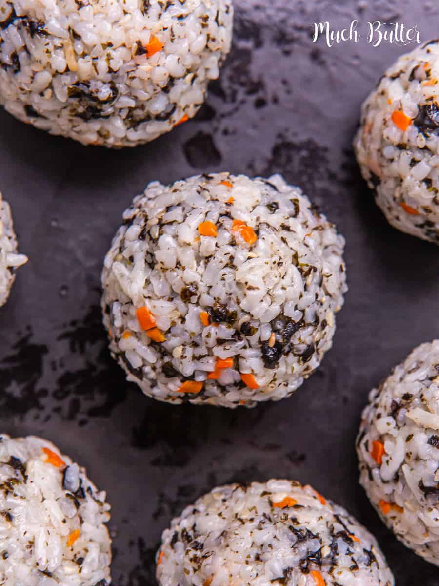 Jumeokbap Korean Rice Balls - Much Butter