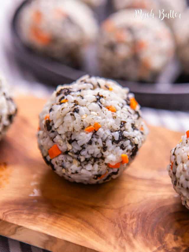 Jumeokbap Korean Rice Balls - Much Butter