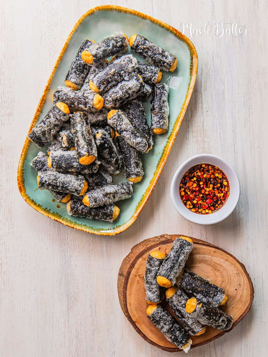 Chicken Nori Roll, Gimmari Inspired Recipe - Much Butter