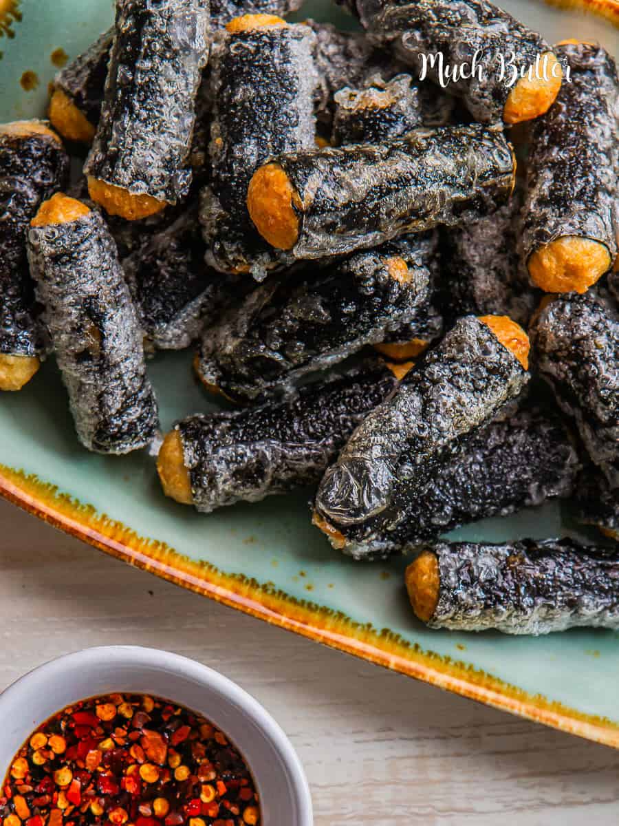 Chicken Nori Roll, Gimmari Inspired Recipe - Much Butter