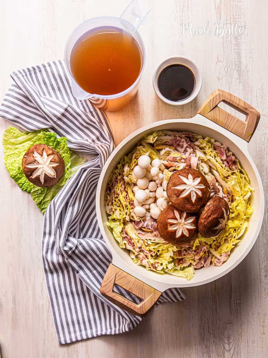 Mille-Feuille Nabe (Japanese Hot Pot) - Much Butter