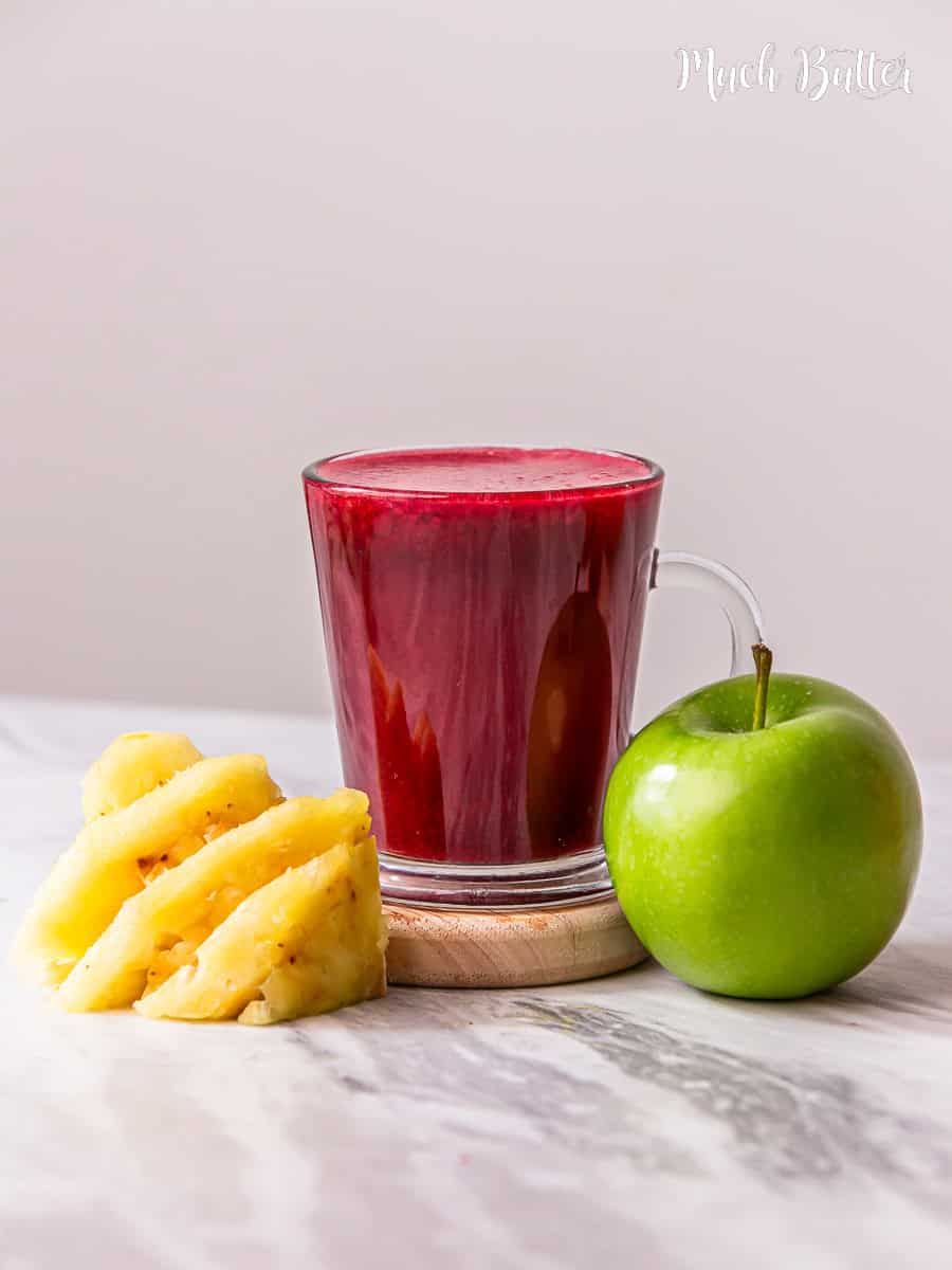 Homemade Glowing Skin Juice - Much Butter