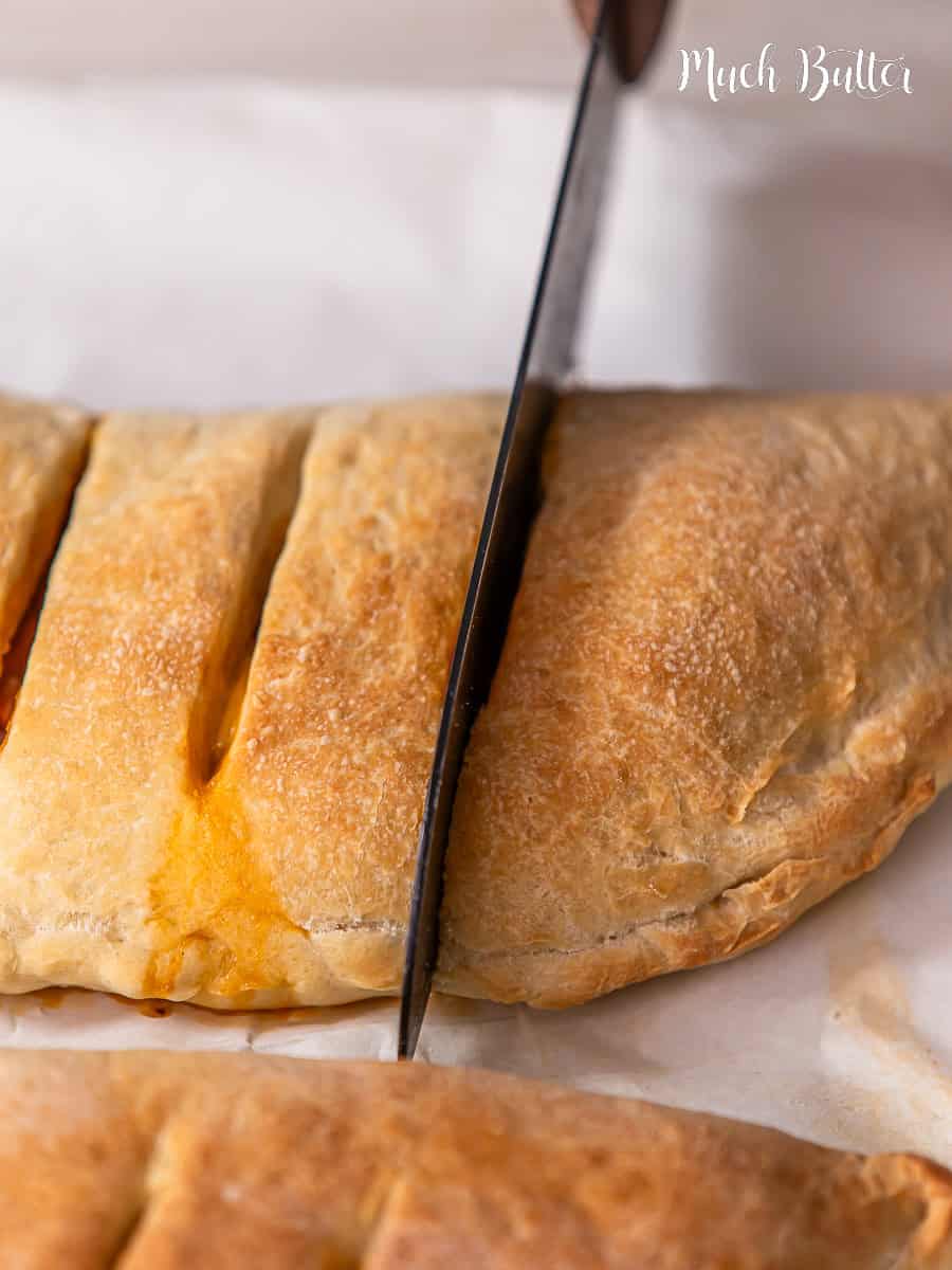 Easy Homemade Calzone - Much Butter
