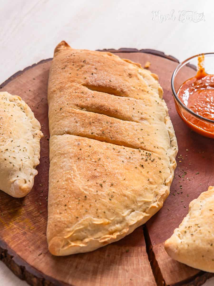 Easy Homemade Calzone - Much Butter