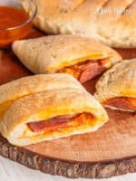 Easy Homemade Calzone - Much Butter