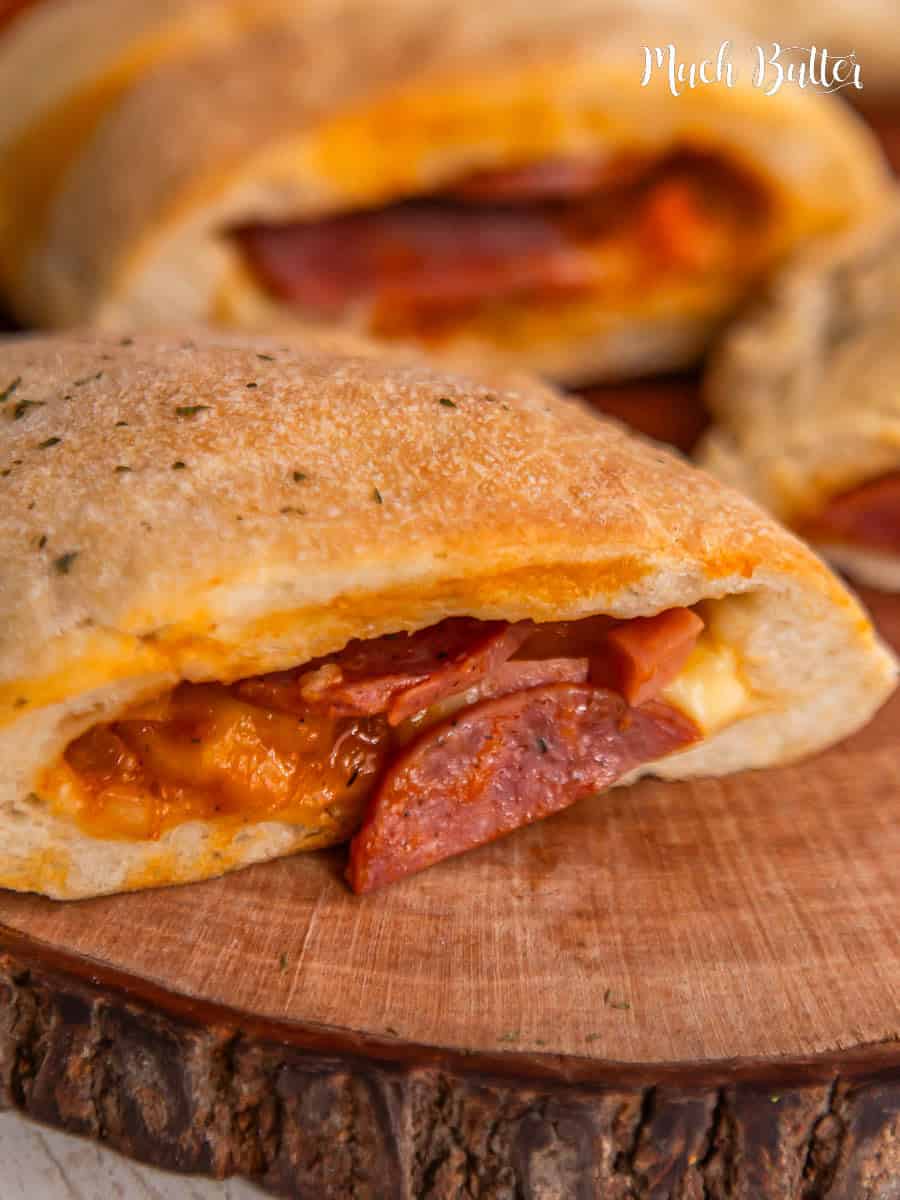 Easy Homemade Calzone - Much Butter
