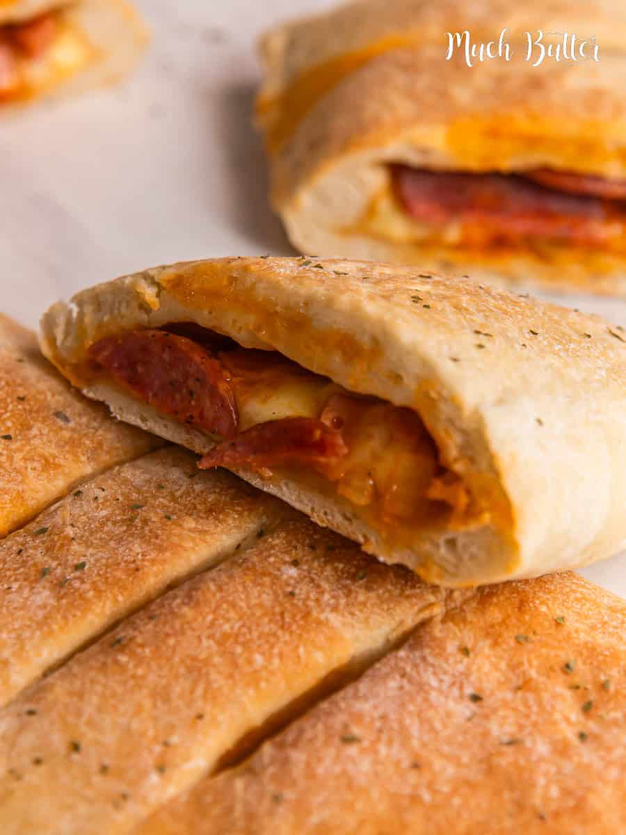 Easy Homemade Calzone - Much Butter