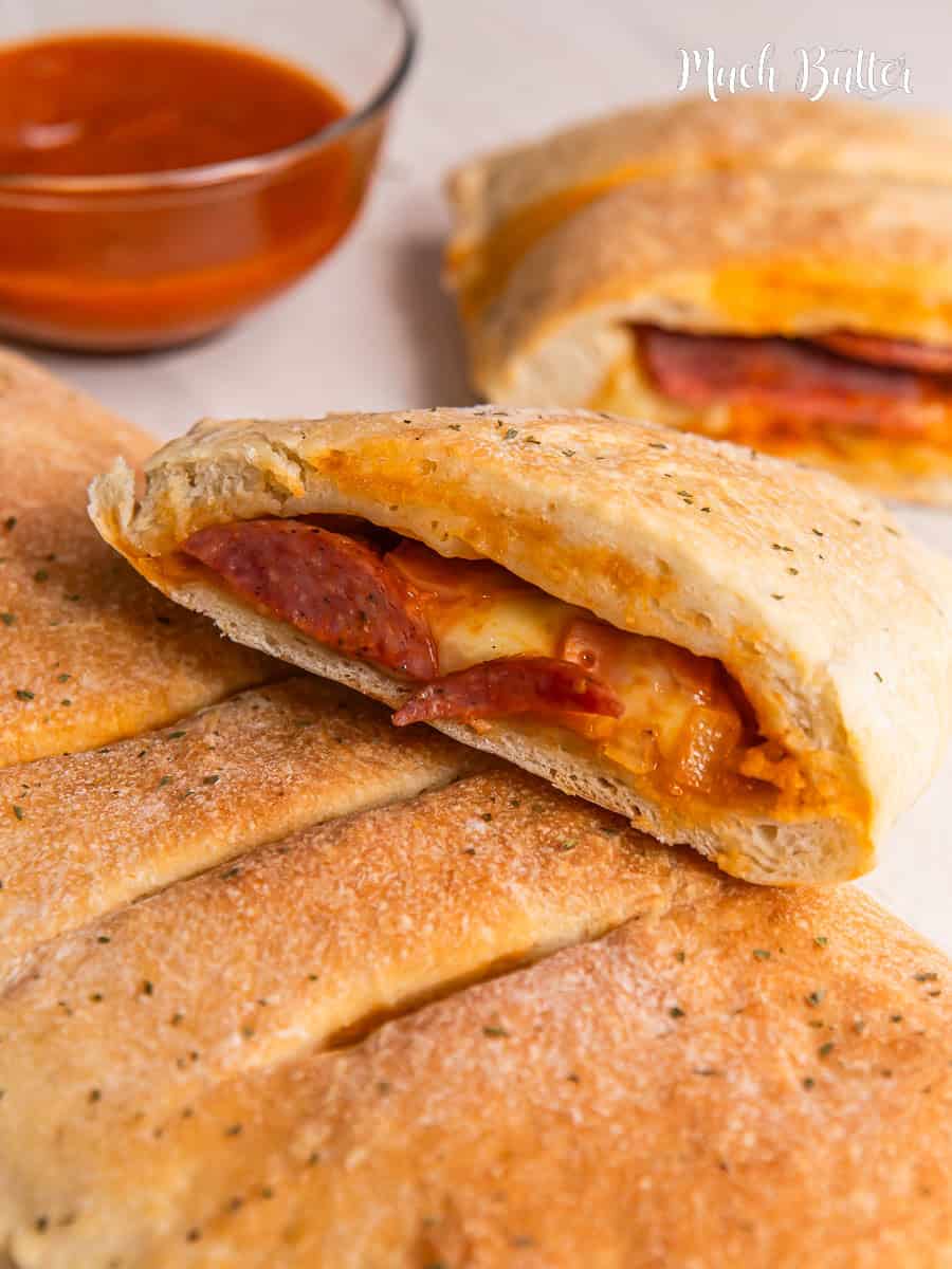 Easy Homemade Calzone - Much Butter