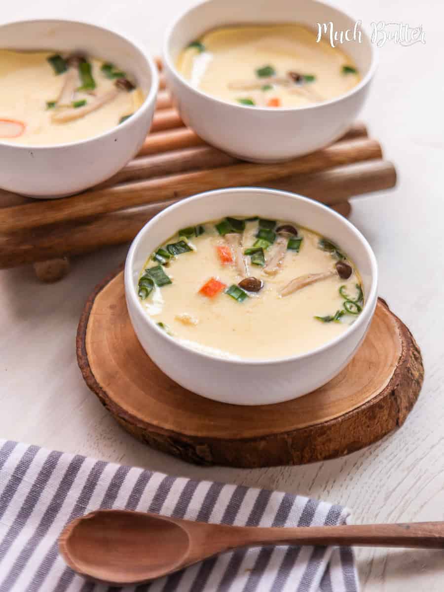 Chawanmushi - Japanese Steamed Egg - Much Butter