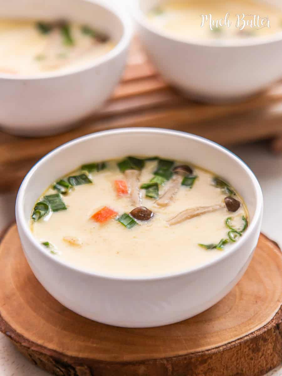 Chawanmushi - Japanese Steamed Egg - Much Butter