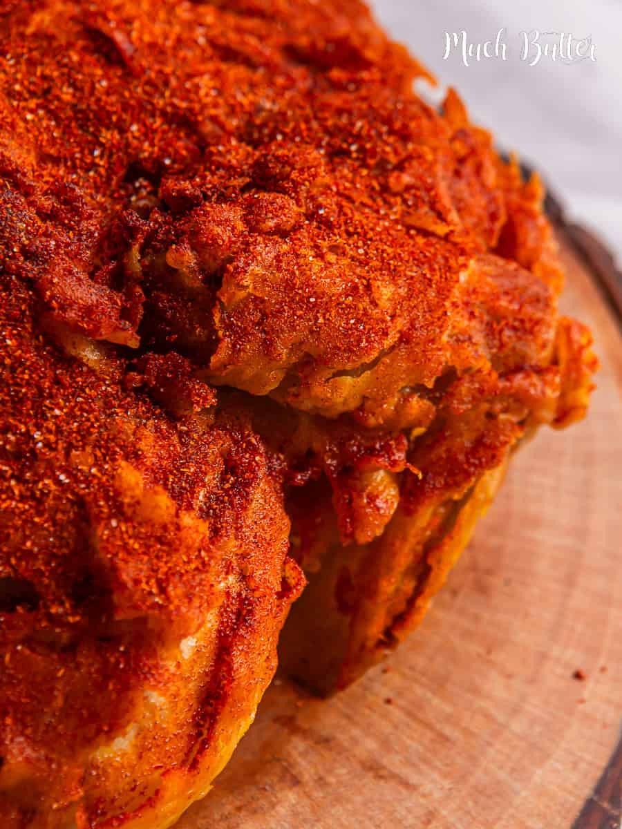 Spicy Deep Fried Whole Chicken - Much Butter