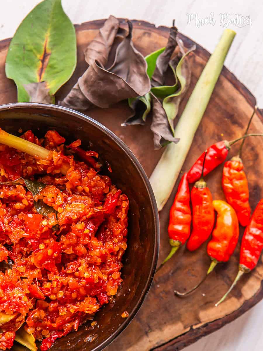How To Make Tomato Sambal - Much Butter