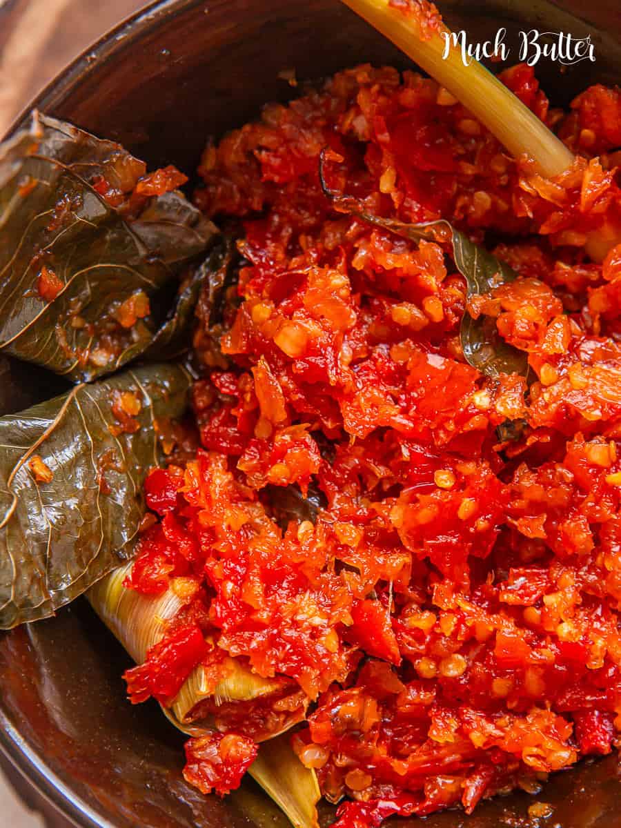 How To Make Tomato Sambal - Much Butter