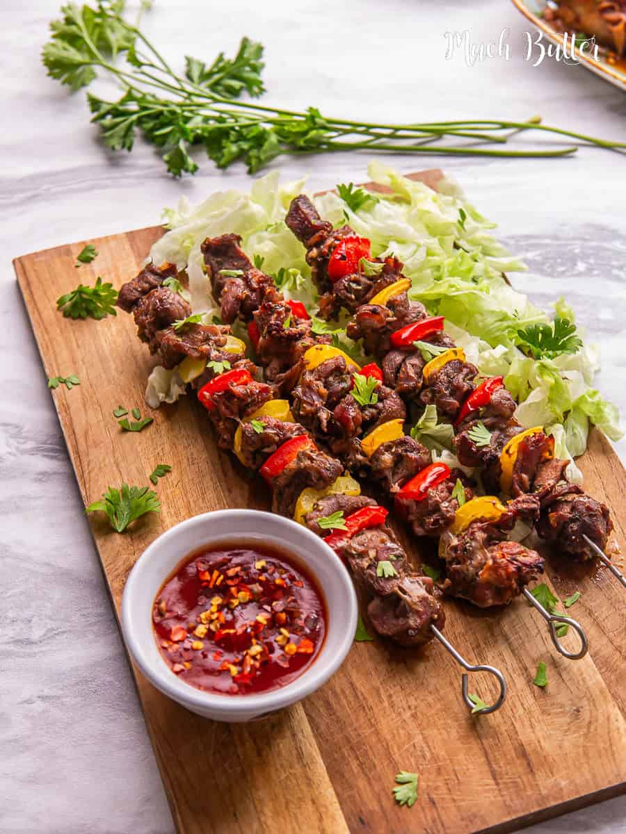 Lamb Shish Kebab - Much Butter