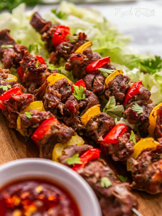 Lamb Shish Kebab - Much Butter