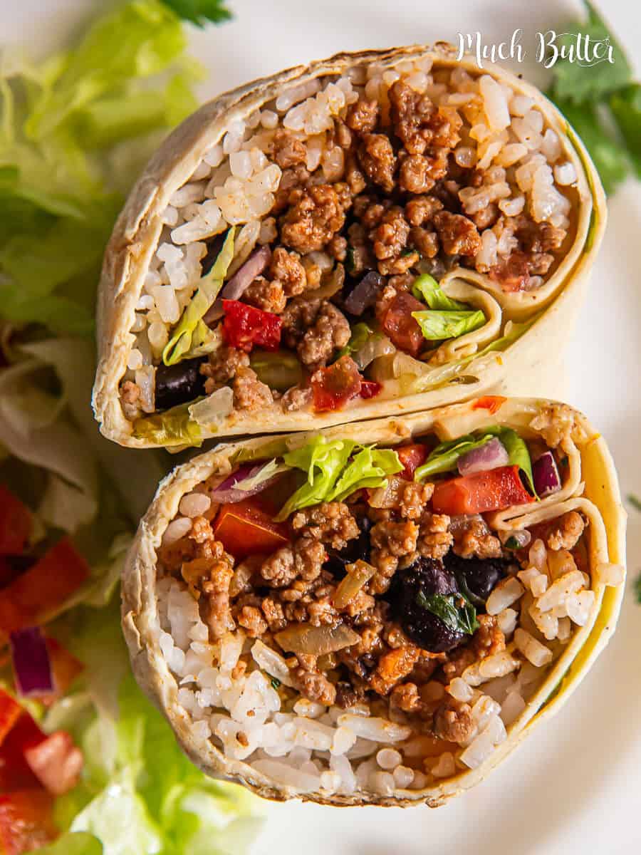 Beef Burrito - Much Butter