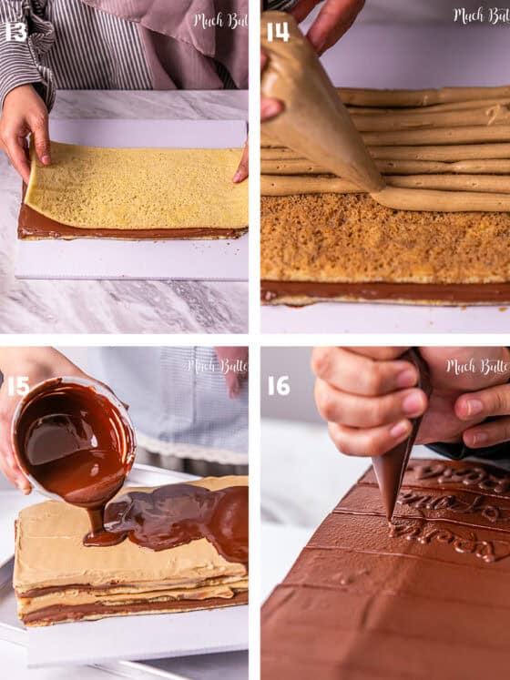 Opera Cake - Step by Step Recipe Much Butter