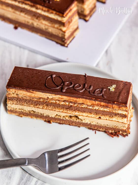 Opera Cake - Step by Step Recipe Much Butter