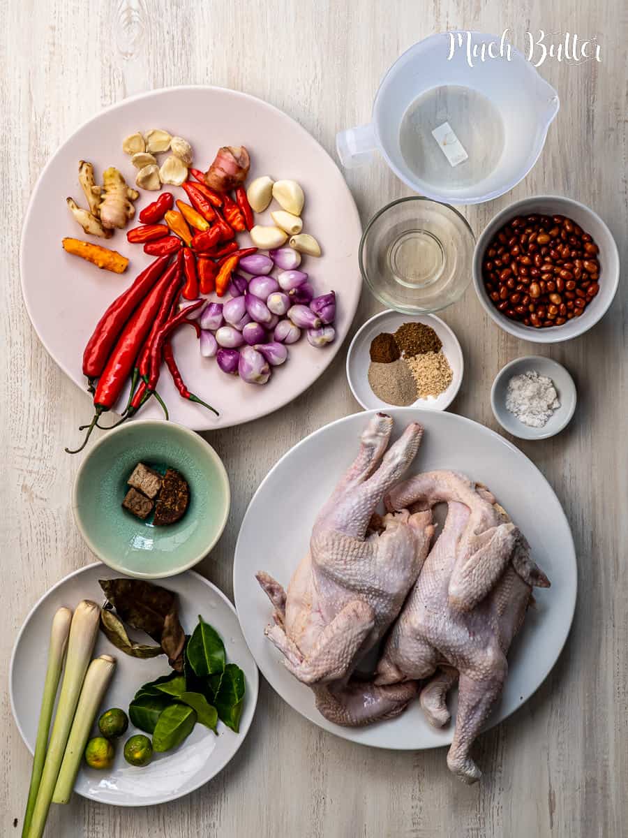 Balinese Betutu Chicken with Sambal Matah - | Ayam Betutu Bali - Much ...