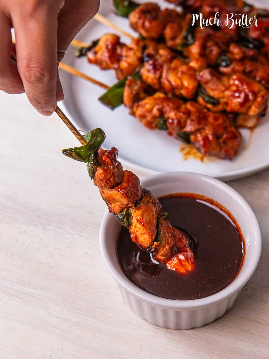 Dakkochi with Sweet Spicy Sauce - Much Butter