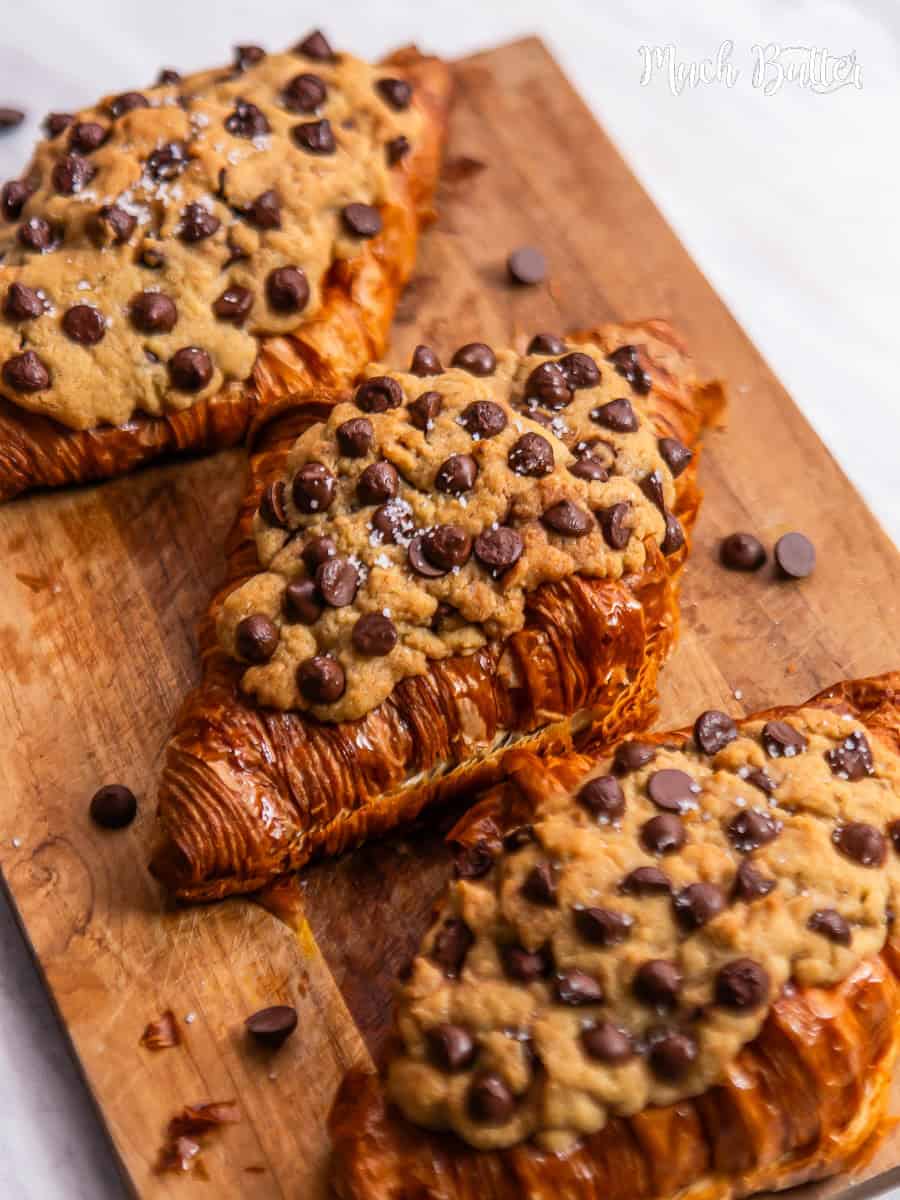 Cookie Croissant (Le Crookies)- A Paris Viral Recipe - Much Butter