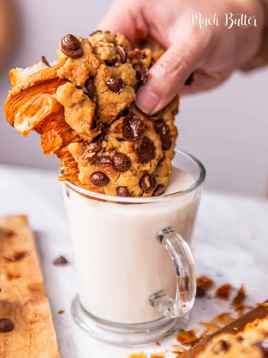 Cookie Croissant (Le Crookies)- A Paris Viral Recipe - Much Butter