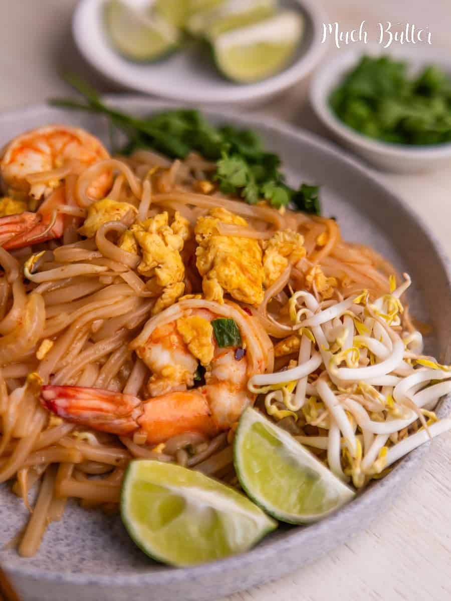Shrimp Pad Thai - Much Butter