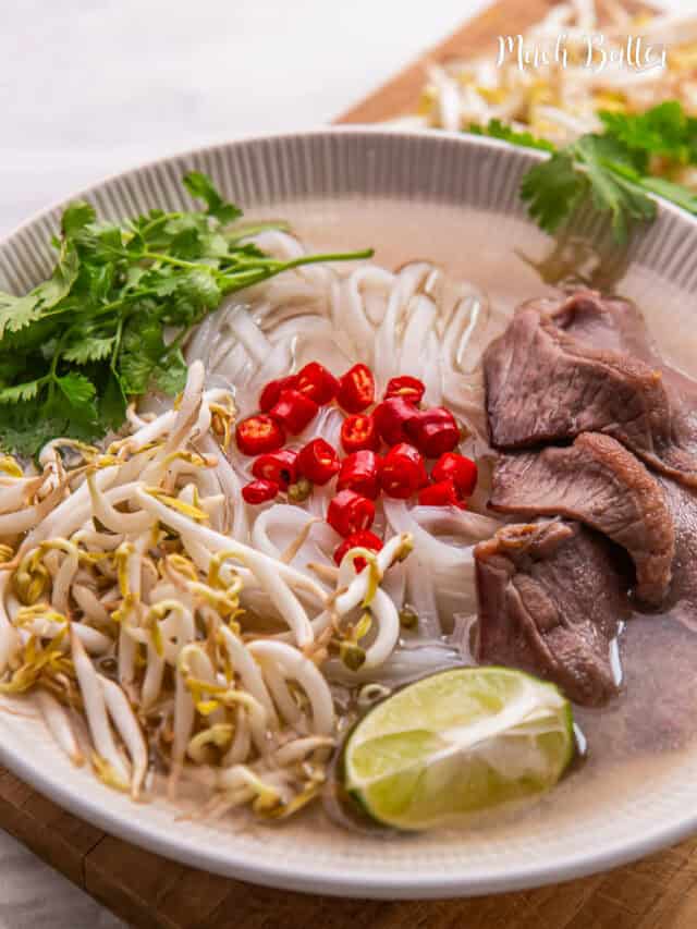 Vietnamese Beef Pho - Much Butter