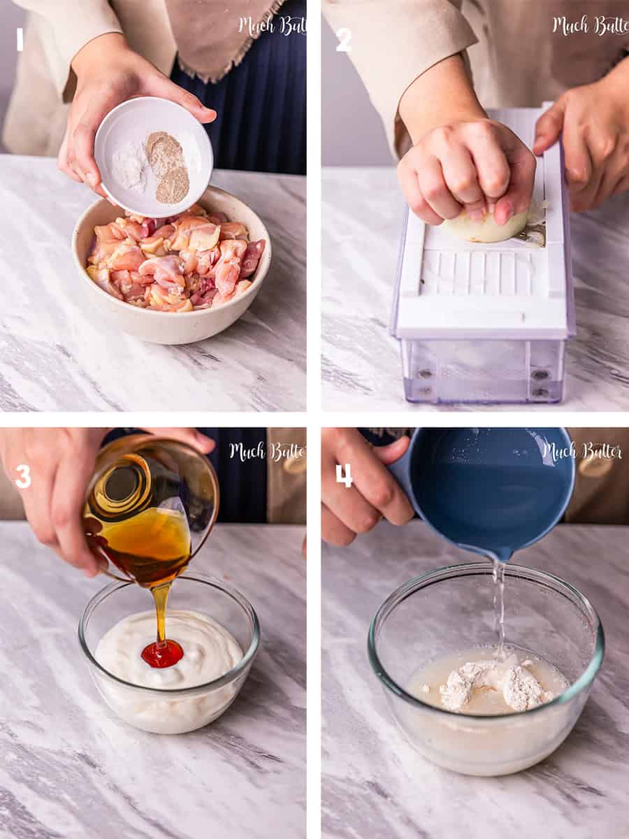 Snow Onion Chicken - Much Butter