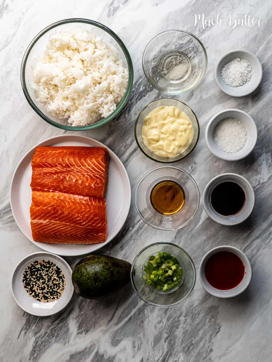 Salmon Crispy Rice - Much Butter