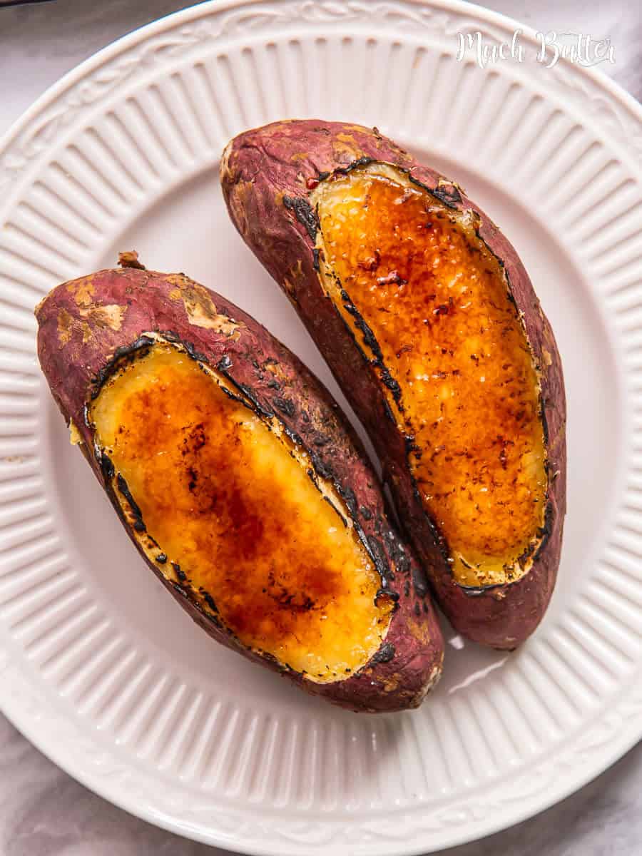 Japanese Sweet Potato Crème Brûlée - Viral Dessert 2024 Recipe | Much ...