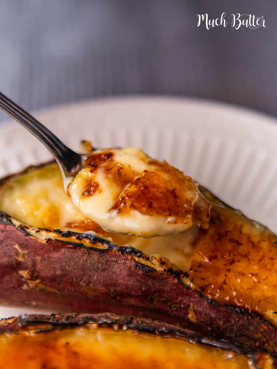 Japanese Sweet Potato Crème Brûlée - Viral Dessert 2024 Recipe | Much ...