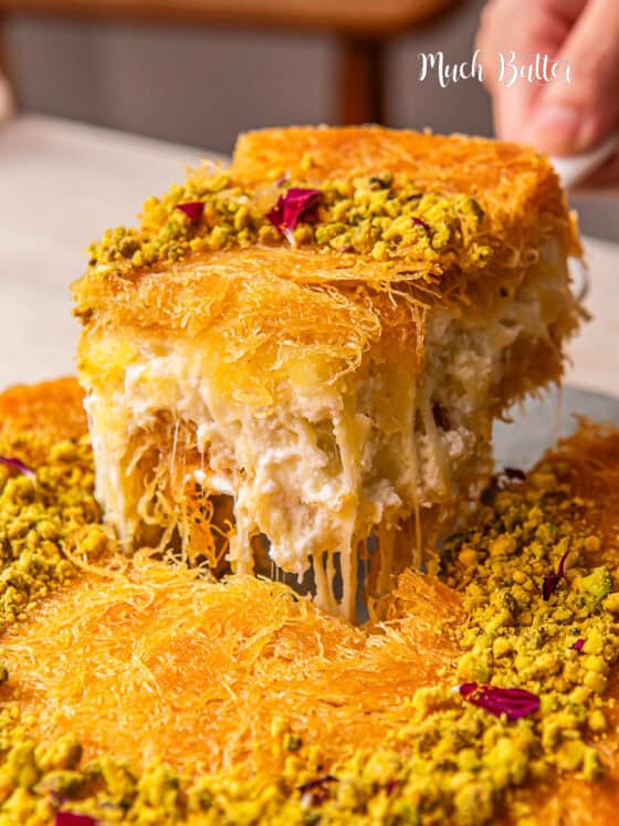Knafeh Recipe - Much Butter
