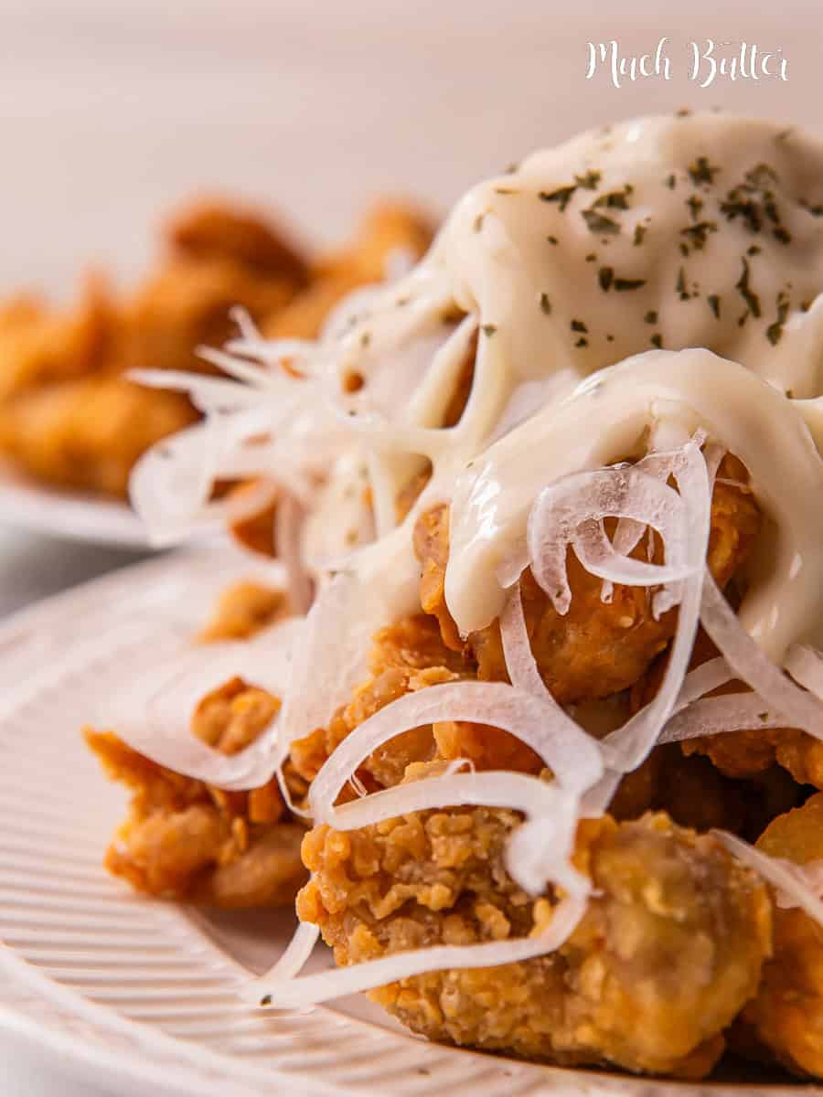 Snow Onion Chicken - Much Butter