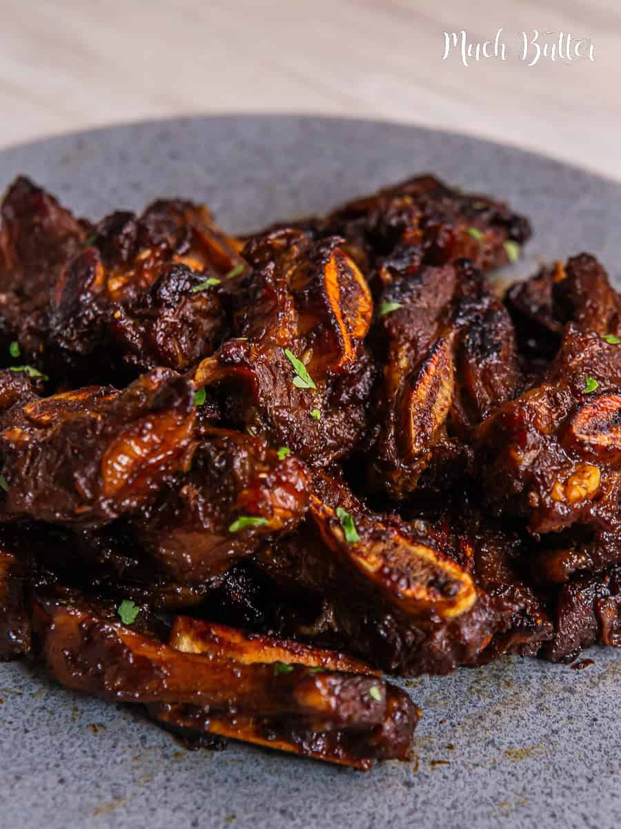 Sweet Grilled Short Ribs - Much Butter