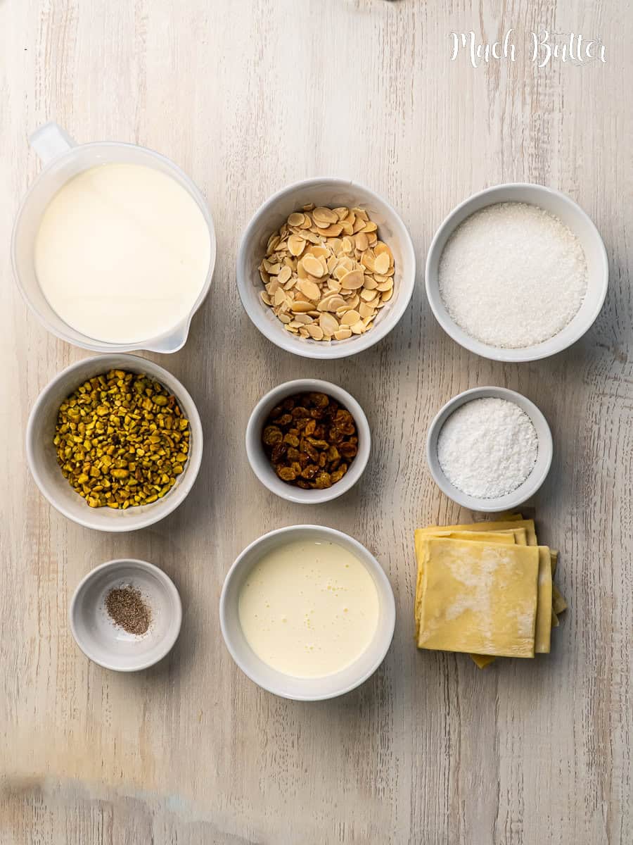 Om Ali - Hearty Egyptian Bread Pudding Recipe - Much Butter