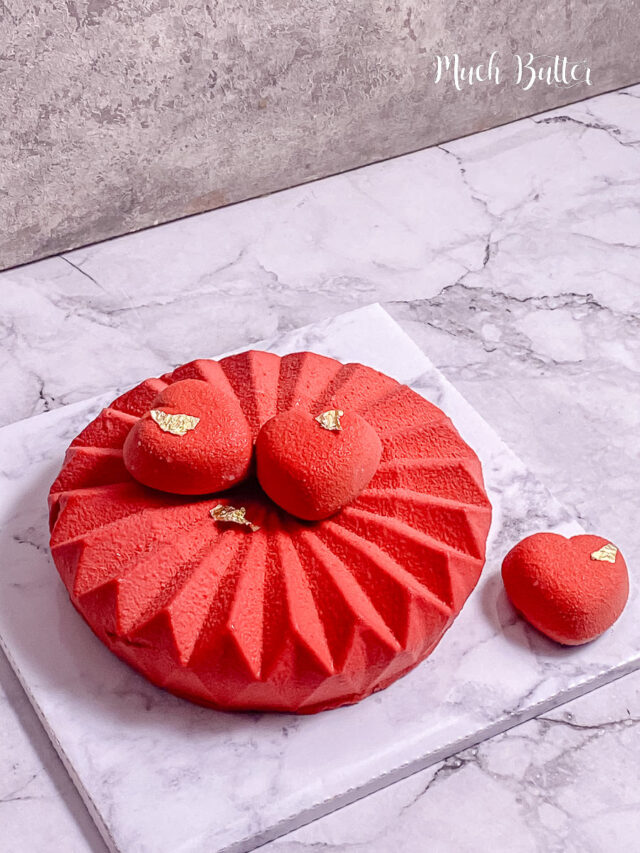 Velvet Entremet Chocolate Cake - Much Butter