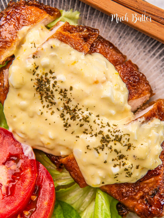 Japanese Chicken Nanban with Tartar Sauce - Much Butter