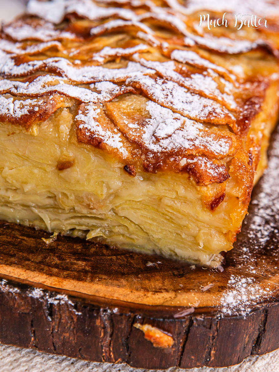 Invisible Apple Cake - Much Butter