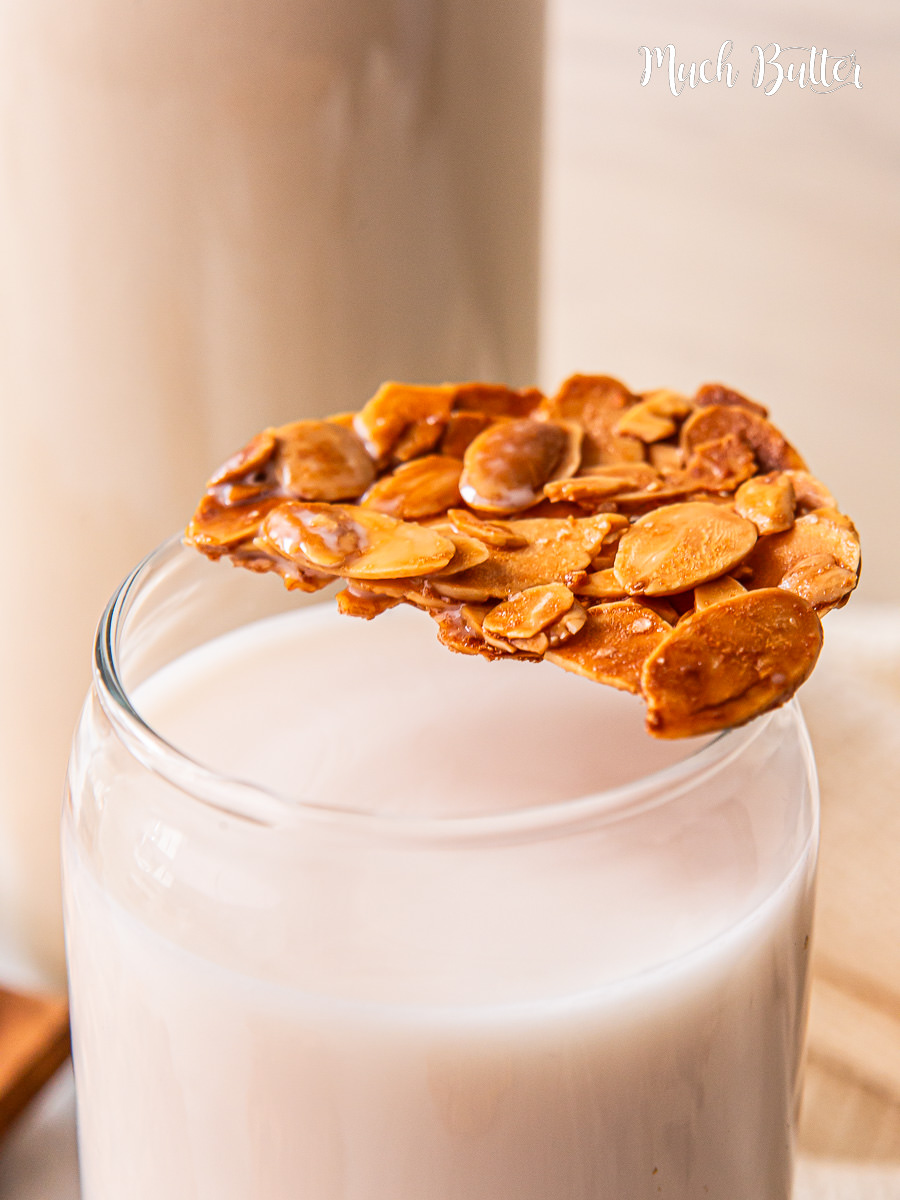 Thin and Crispy Almond Cookies - Much Butter